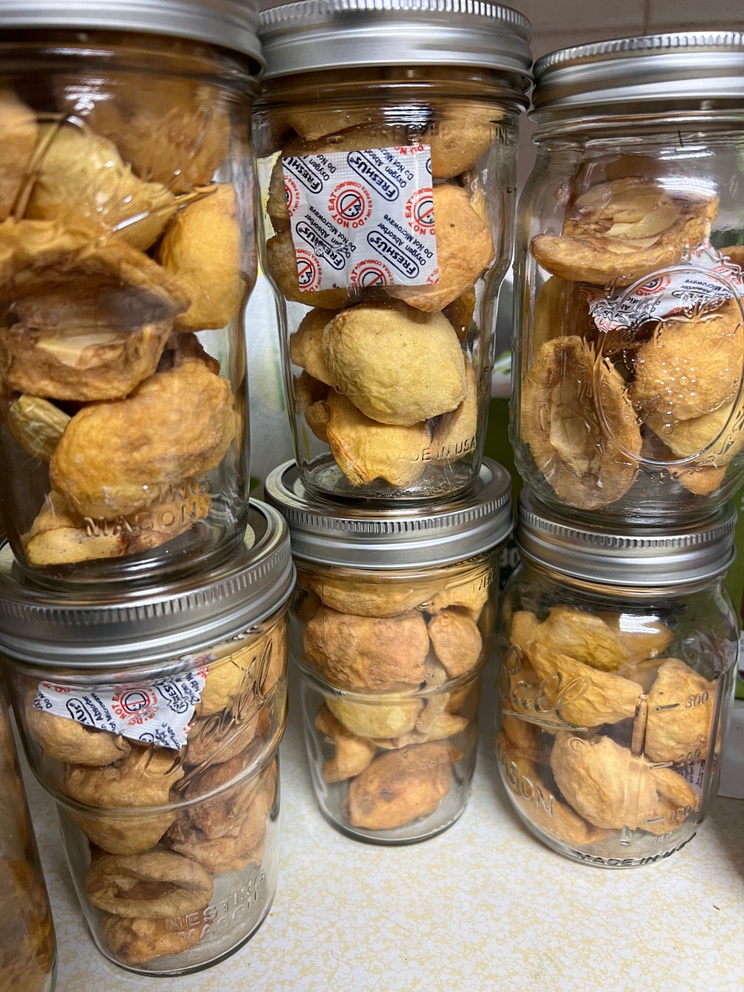 Freeze Dried "Peluche" Loquat Fruits (Peeled and Seeded) approx 30 ...